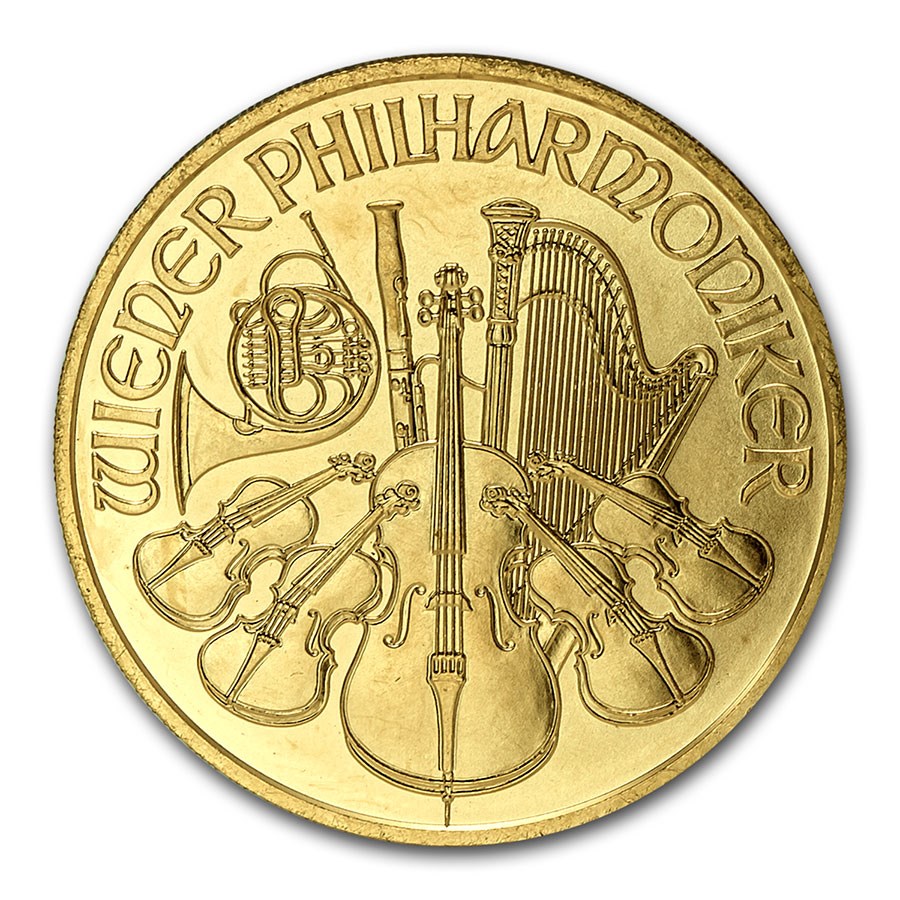 2009 Austria 1 oz Philharmonic Gold Coin - Bullion Mart | Dubai | UAE