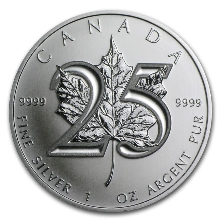 Silver Coin 25th Anniversary