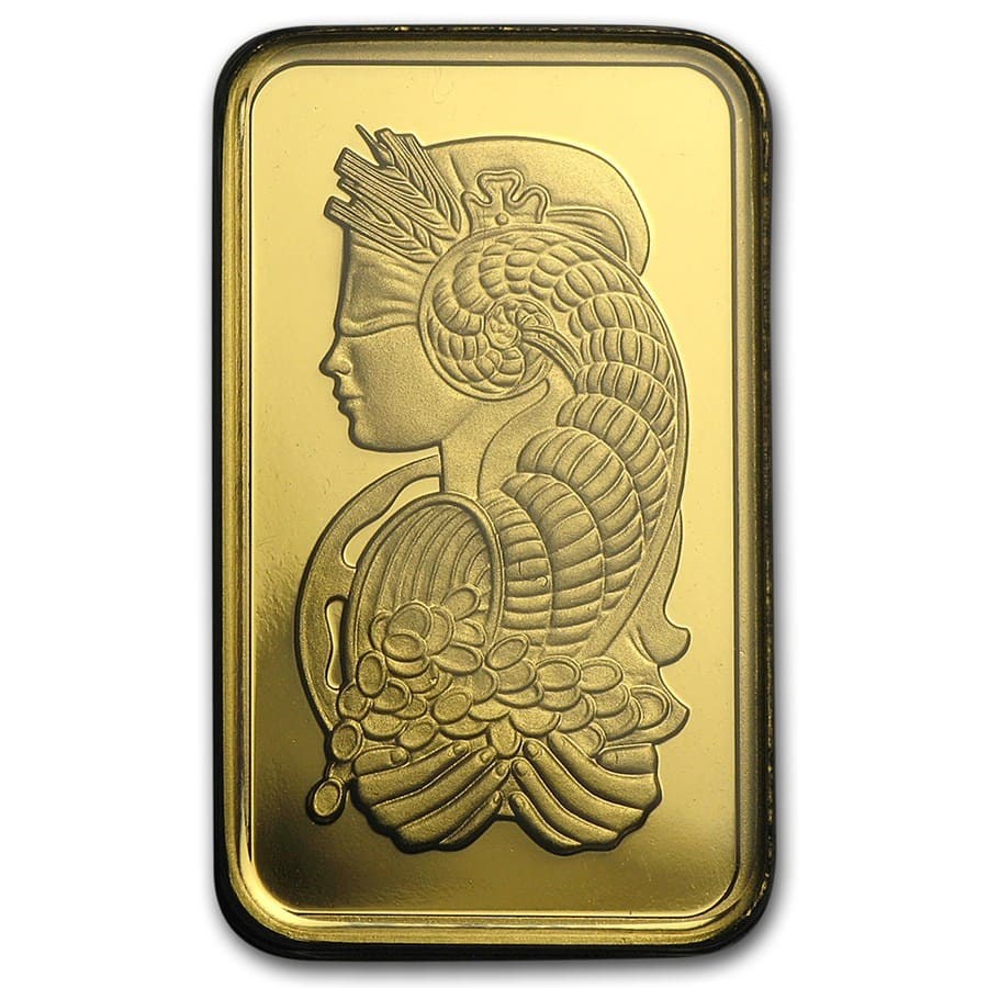 10 gram Gold Pamp Suisse Lady Fortuna (With Certificate) - Bullion Mart