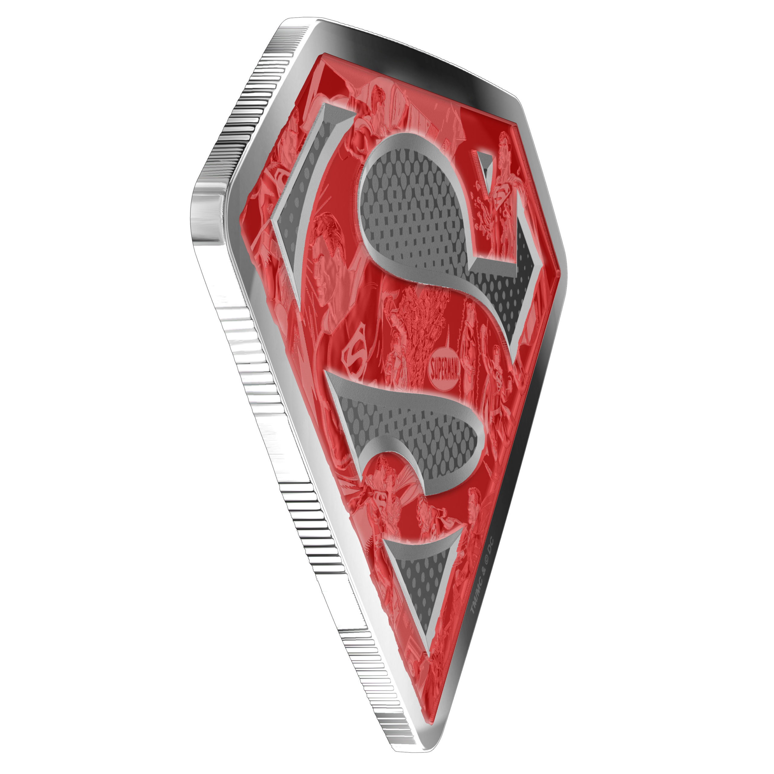 DC COMICS ORIGINALS: SUPERMAN'S SHIELD-2017 $100 FINE SILVER COIN ...