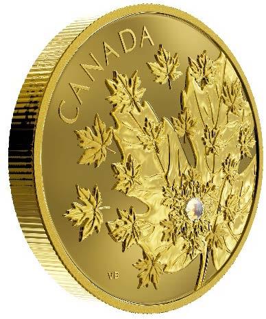 2018 $250 PURE GOLD COIN THE MAGNIFICENT MAPLE - Bullion Mart