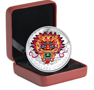 2018 $25 FINE SILVER COIN DRAGON BOAT - Bullion Mart