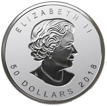 2018 $50 FINE SILVER COIN 30TH ANNIVERSARY OF THE SML - Bullion Mart