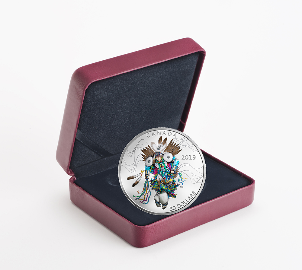 2019 $30 FINE SILVER COIN - FANCY DANCE - Bullion Mart