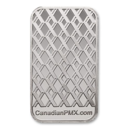 1 oz Canadian PMX Corp Silver Bar - Bullion Mart