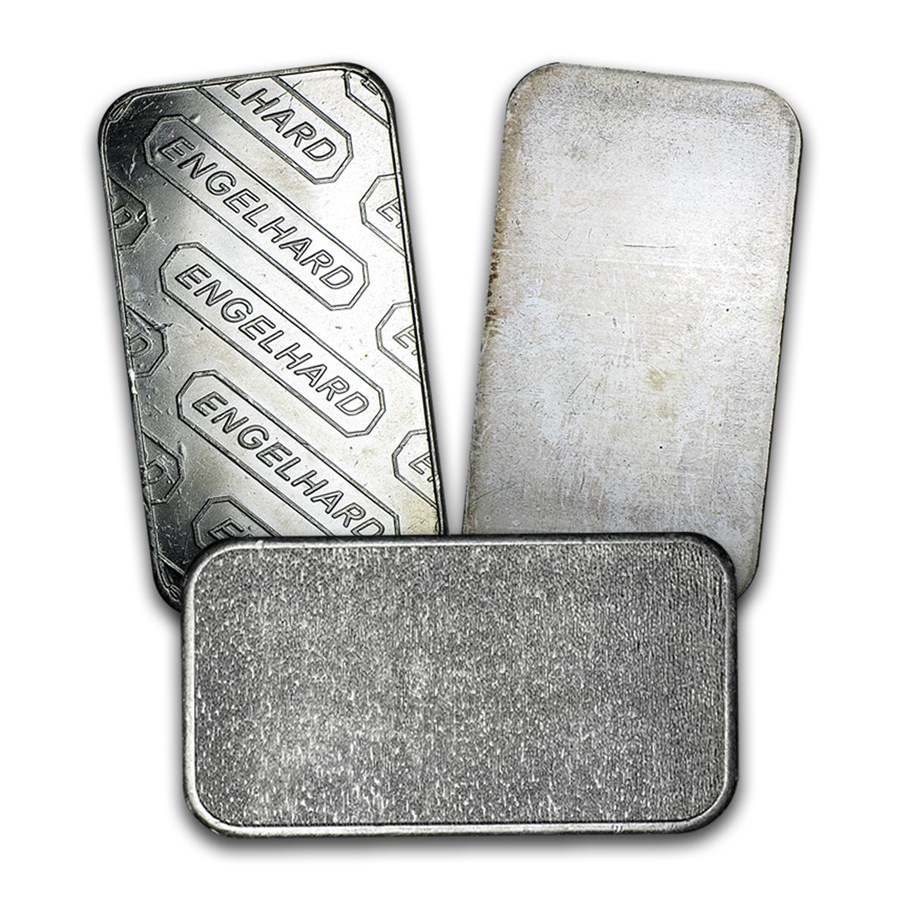 1 oz Silver Bar - Engelhard - Bullion Mart