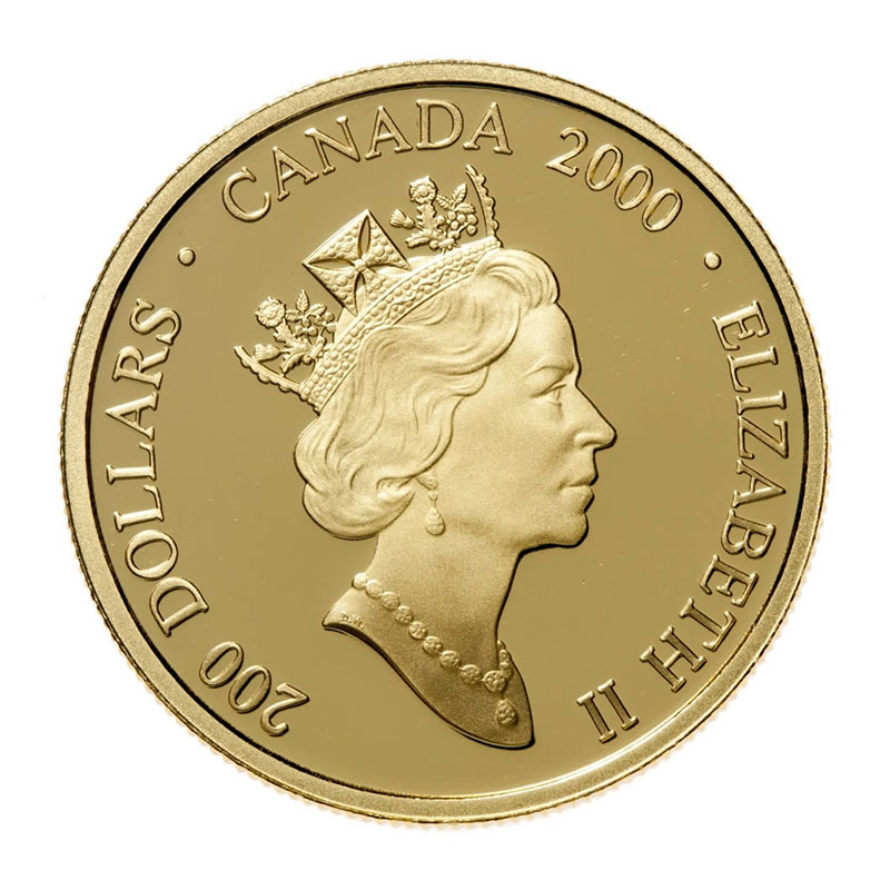 2000 $200 Mother And Child - 22kt. Gold Coin - Bullion Mart