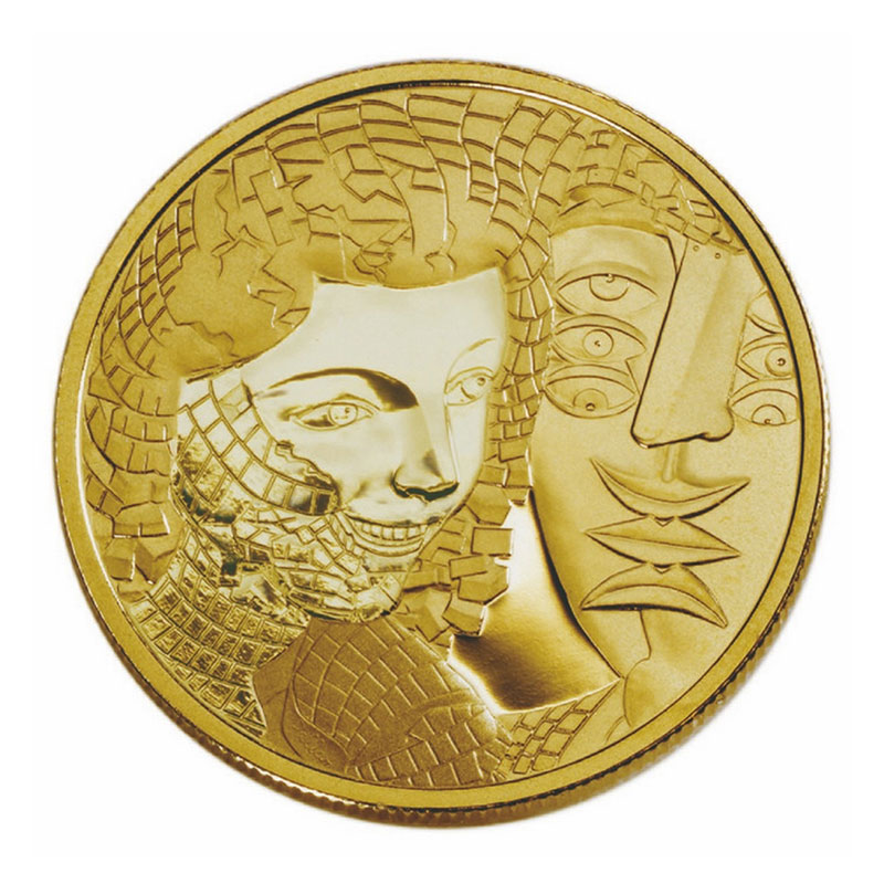 2004 Alfred Pellan: Fragments - 22-Kt. Gold Coin - Bullion Mart