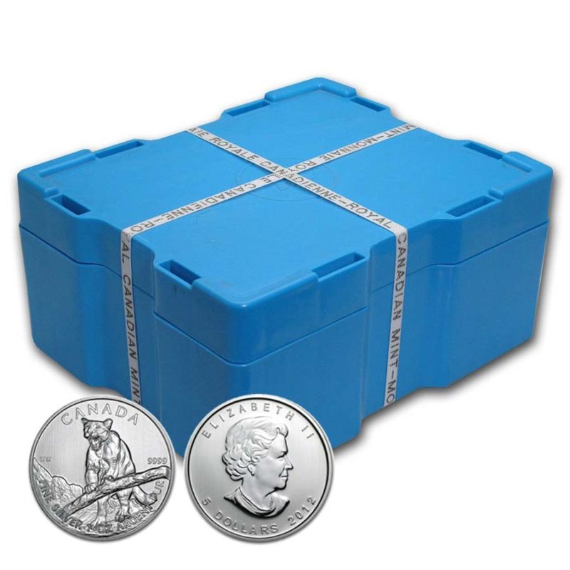 2021 Great Britain 1 oz Silver Britannia - 500 Coins Monster Box ...