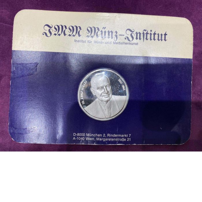 25 Years of Austrian State Treaty (1955 - 1980) Silver Coin - Bullion Mart