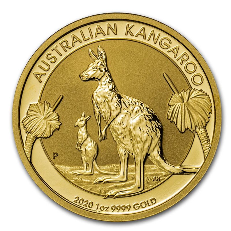 2020 Australian 1 oz Gold Kangaroo Coin - Bullion Mart