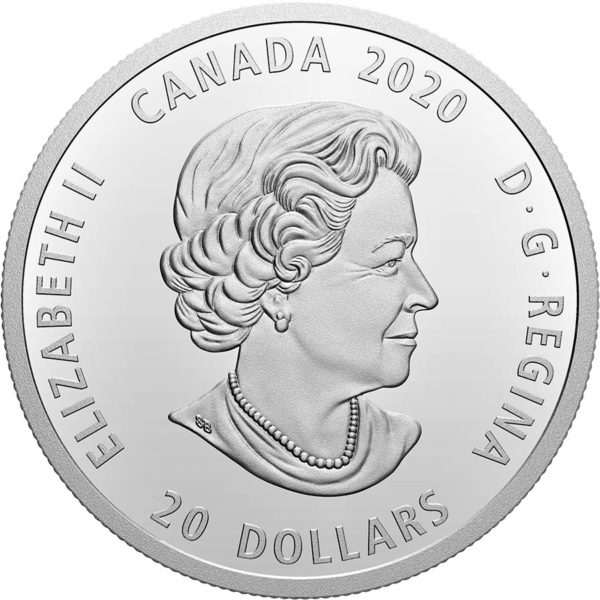 2020 $20 Fine Silver Coin Bill Reid: Xhuwaji, Haida Grizzly Bear ...