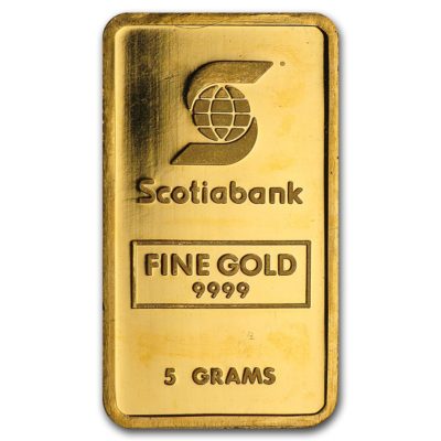 Scotia Bank Gold Bars | Buy Gold Bars in Toronto, Canada