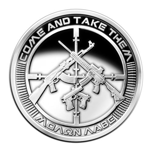 1 oz 2013 AG-47 Silver Proof-like Round | Chris Duane Personal ...