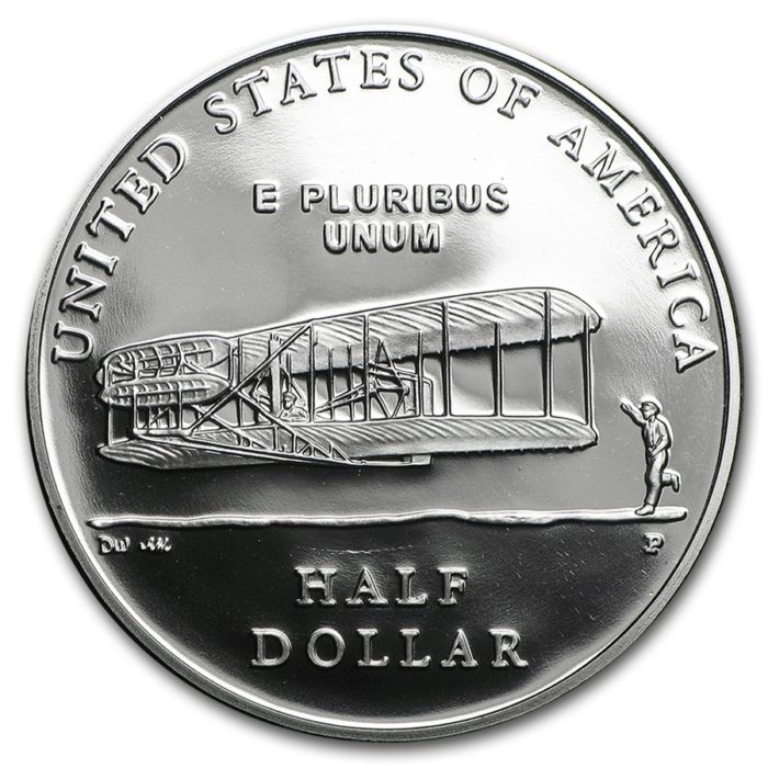 2003 US Mint First Flight Centennial Commemorative Coin Half Dollar ...