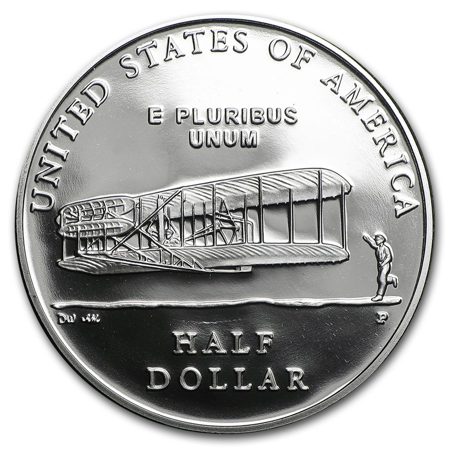 2003 US Mint First Flight Centennial Commemorative Coin Half Dollar ...
