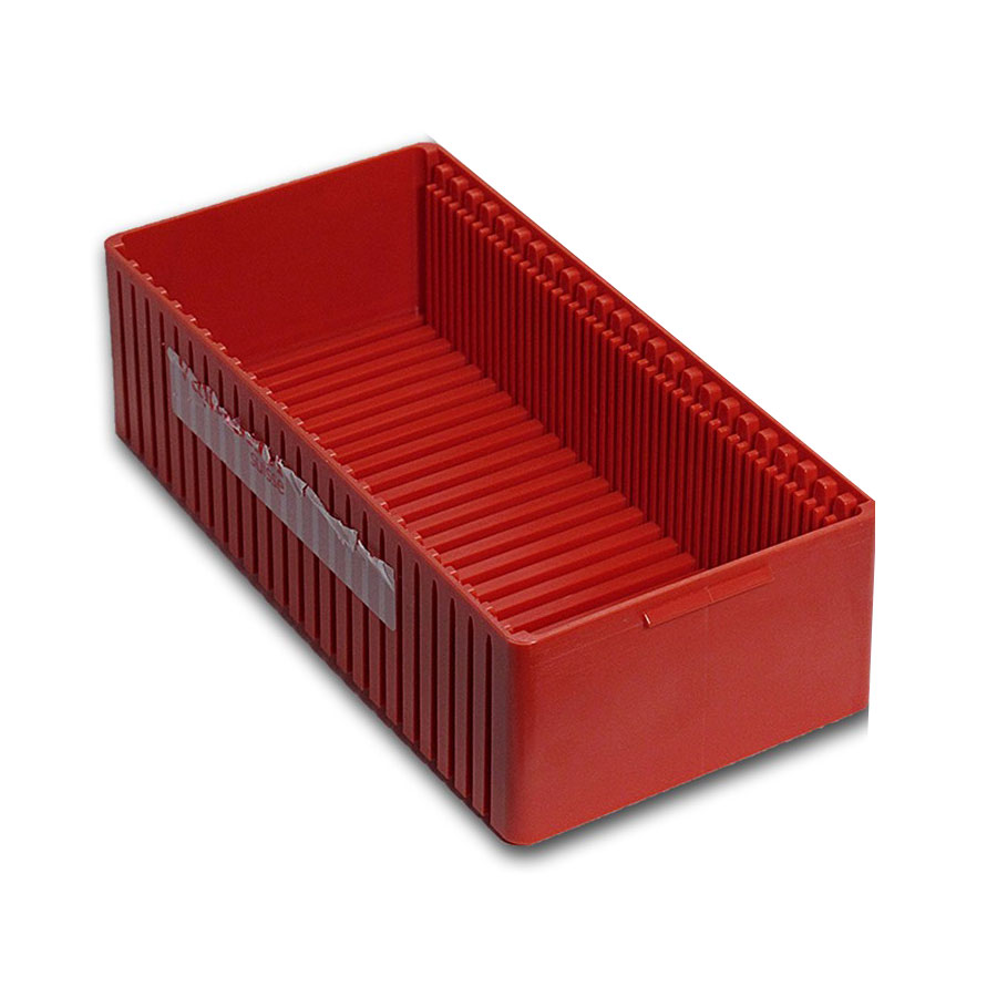 25-Count Valcambi Suisse Storage Box for Bars (No Lid) - Bullion Mart