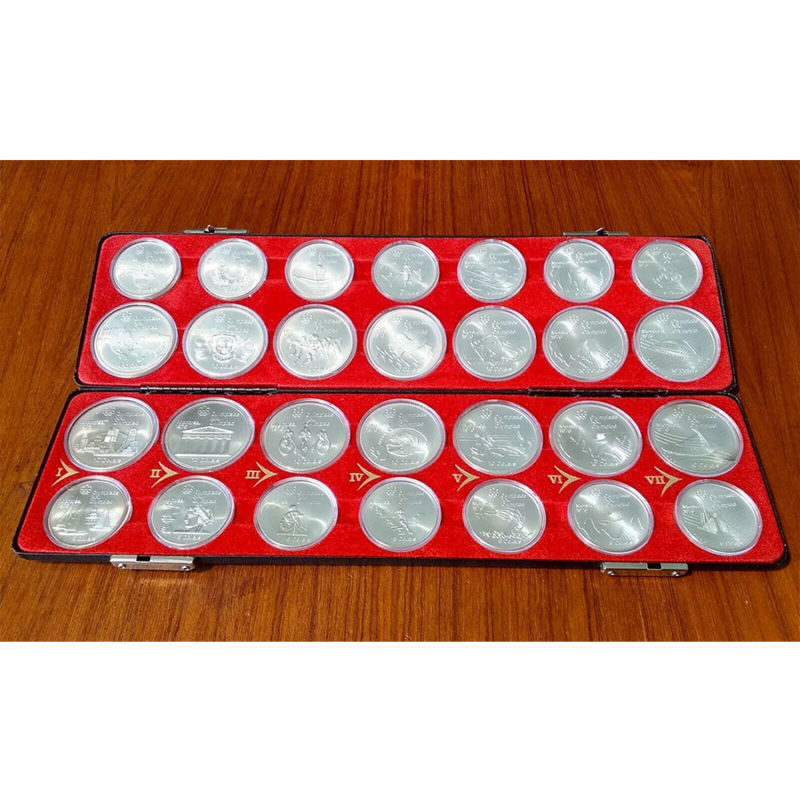 1976 Montreal Olympic Complete Silver Coin Set (Proof Uncirculated in ...