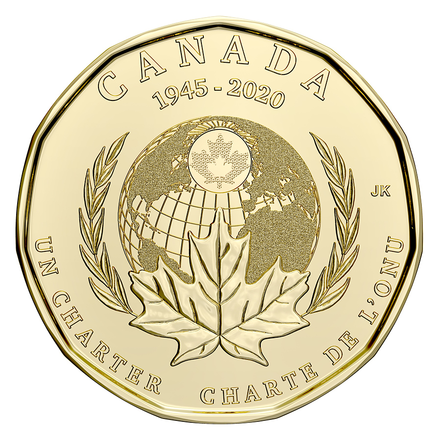 2020 $1 Circulation Coin – 75th Anniversary of the Signing of the ...
