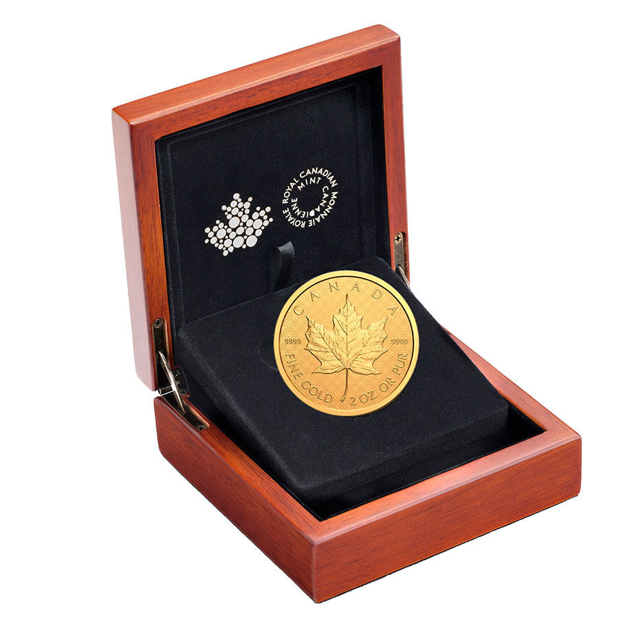 2021 $200 Pure Gold Coin The Classical Maple Leaf - Bullion Mart