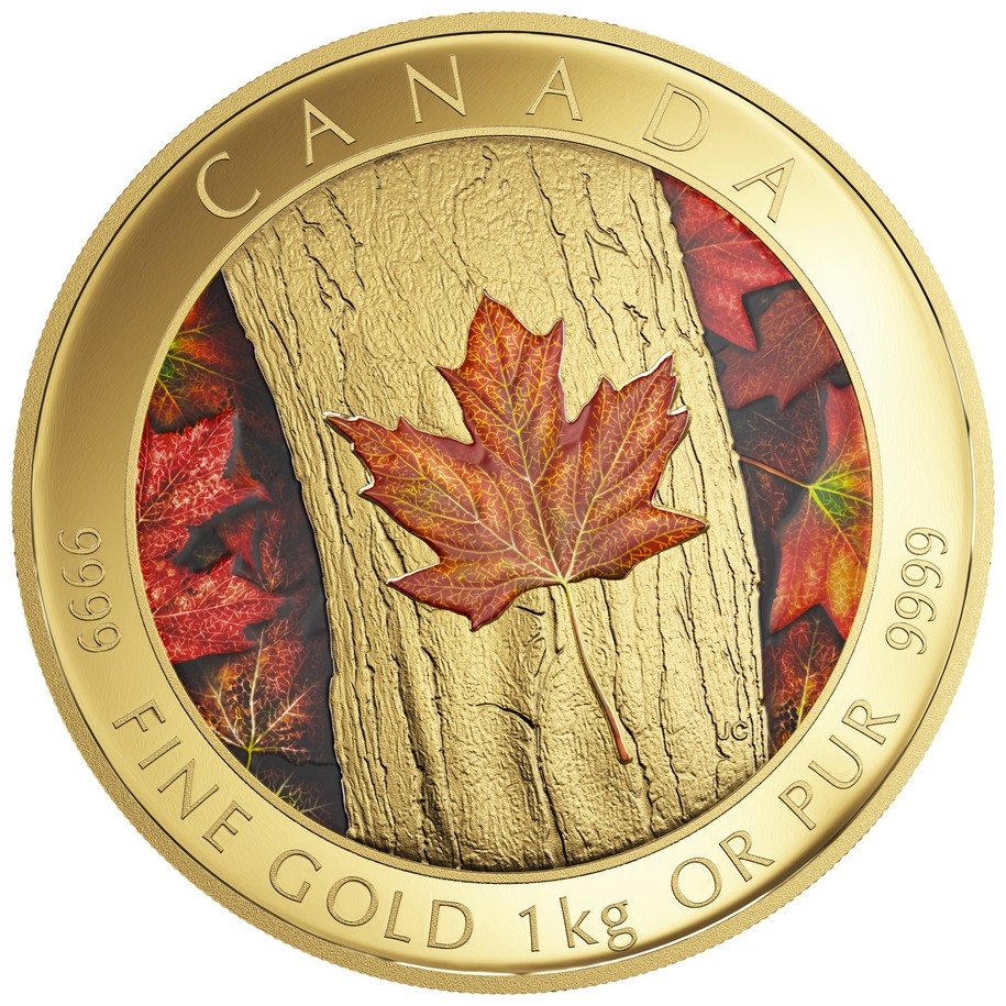 2016 $2,500 MAPLE LEAF FOREVER - PURE GOLD COIN [153309] - Bullion Mart