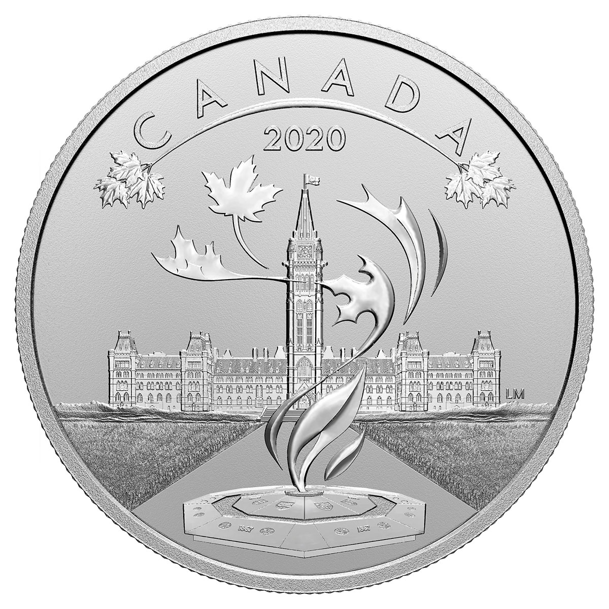 2020 $10 O Canada!: Parliament Of Canada - Pure Silver Coin [176968 ...