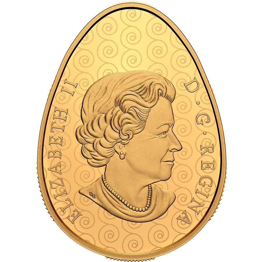 2021 $250 Pure Gold Pysanka Coin [180176] - Bullion Mart
