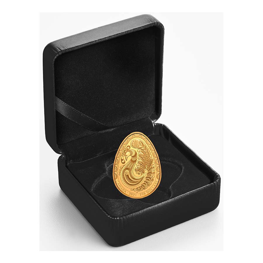 2021 $250 Pure Gold Pysanka Coin [180176] - Bullion Mart
