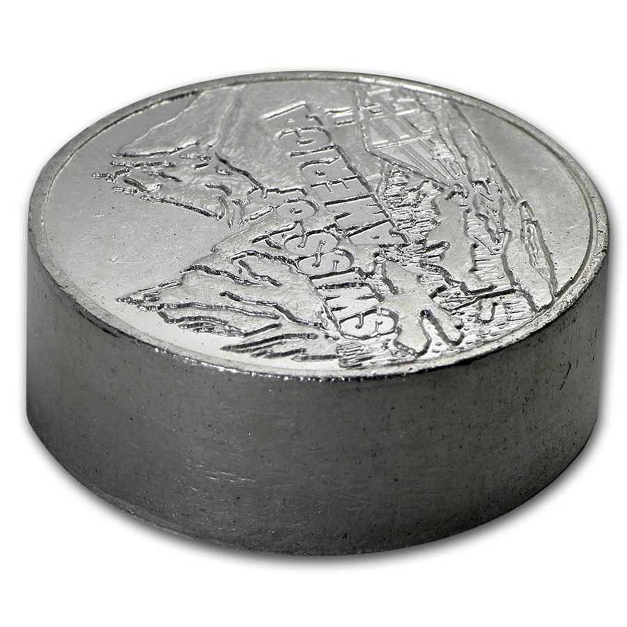 5 oz Silver Round - Swiss of America - Bullion Mart