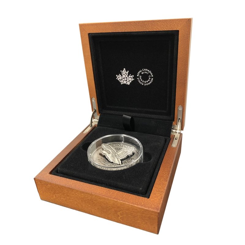2021 $1 Flying Loon - Pure Silver Coin - Bullion Mart