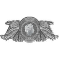 International Coins - Shadow Hunters 3 oz Pure Silver Coin - Hawk ...