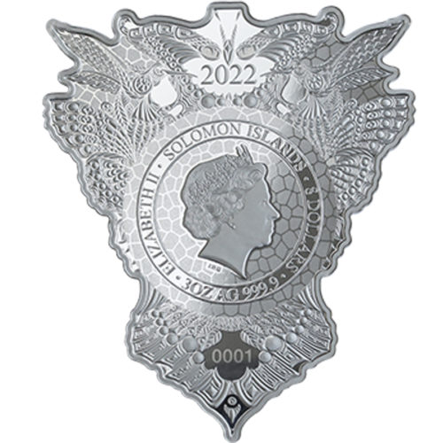 International Coins - Shadow Hunters 3 oz Pure Silver Coin - Jaguar ...