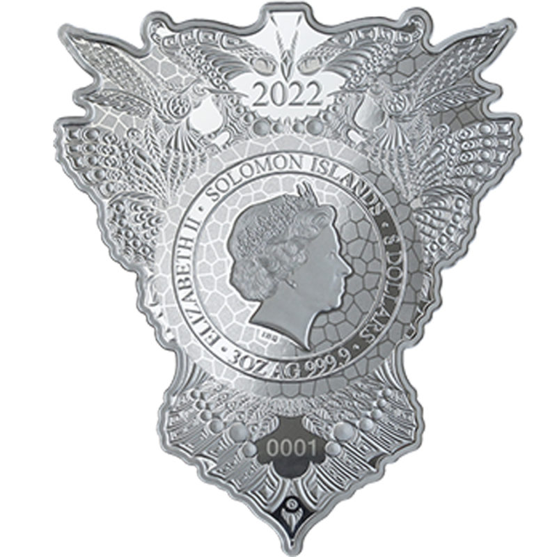 International Coins - Shadow Hunters 3 oz Pure Silver Coin - Jaguar ...