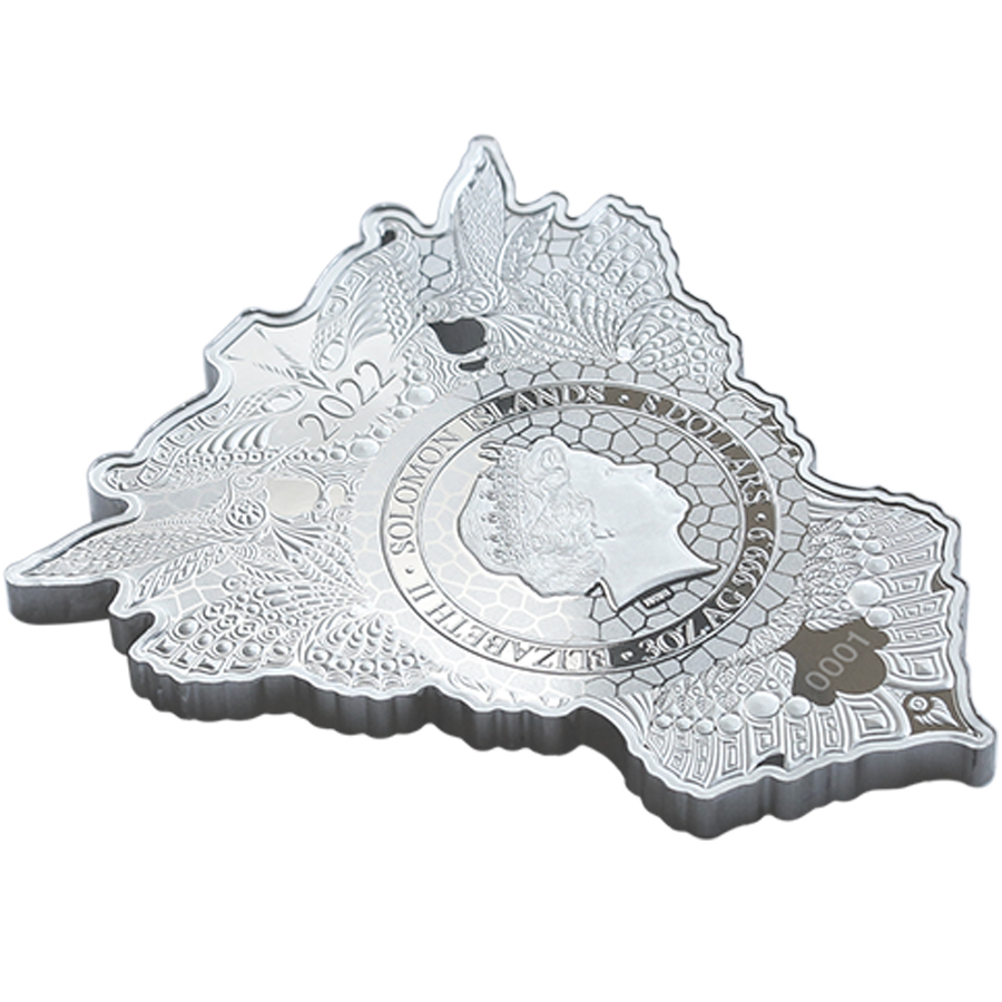 International Coins - Shadow Hunters 3 oz Pure Silver Coin - Jaguar ...