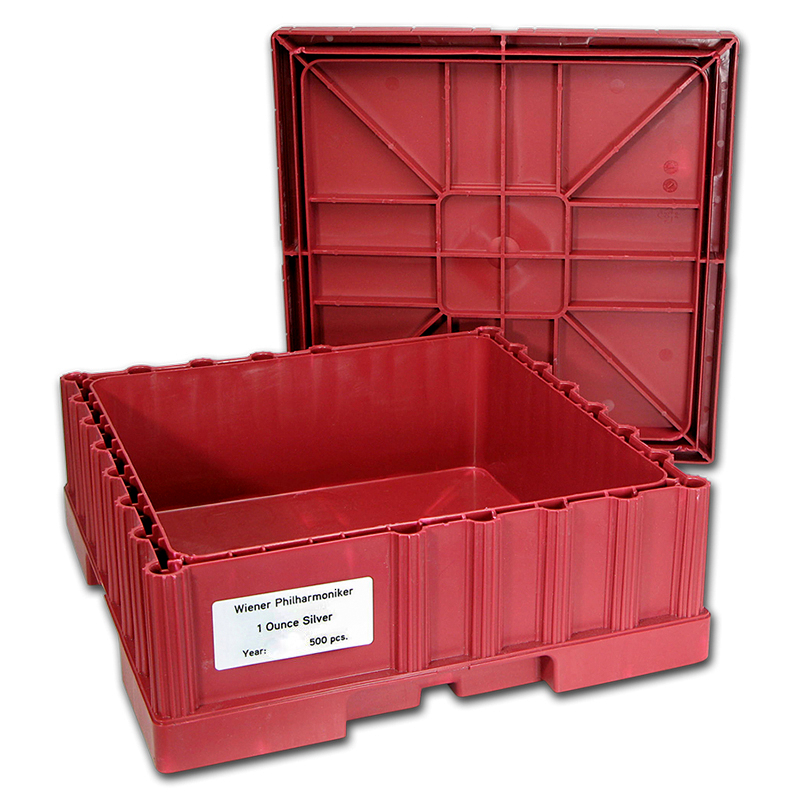 1 oz Austrian Silver Philharmonic Coin - Empty Monster Box - Bullion ...