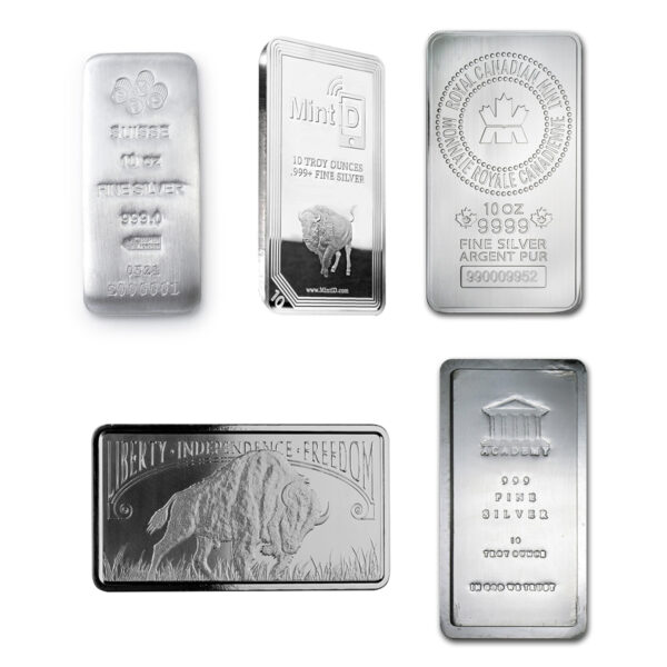 Buy Silver Bullion Canada | Silver Bars | Silver Coins | Bullion Mart