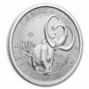 2024 2 oz Canadian Ice Age Woolly Mammoth Silver Coin (BU) - Bullion Mart