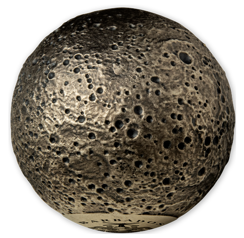 2022 1 oz. Pure Silver Spherical Coin - Travel to Mercury - Bullion Mart