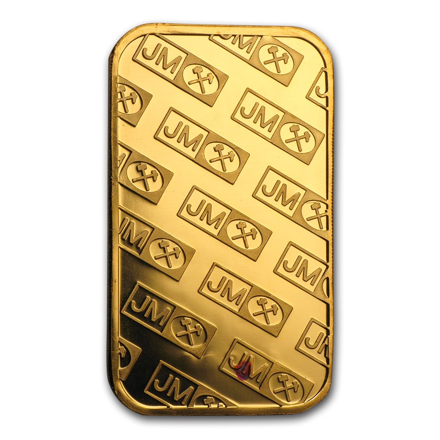 1/2 oz Gold Bar - Johnson Matthey (Random Design) - Bullion Mart